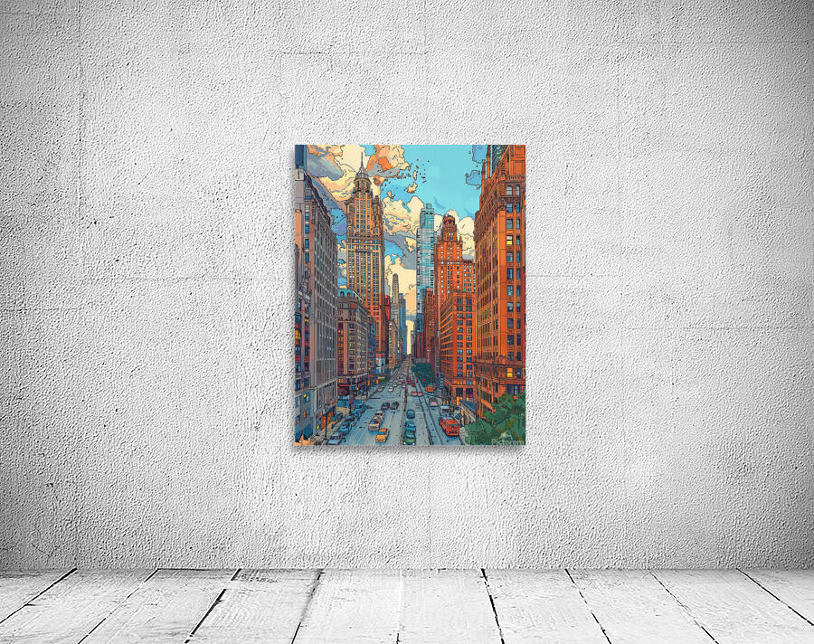 Perfect color scheme illustration perfect color by Maxleron Wall Art