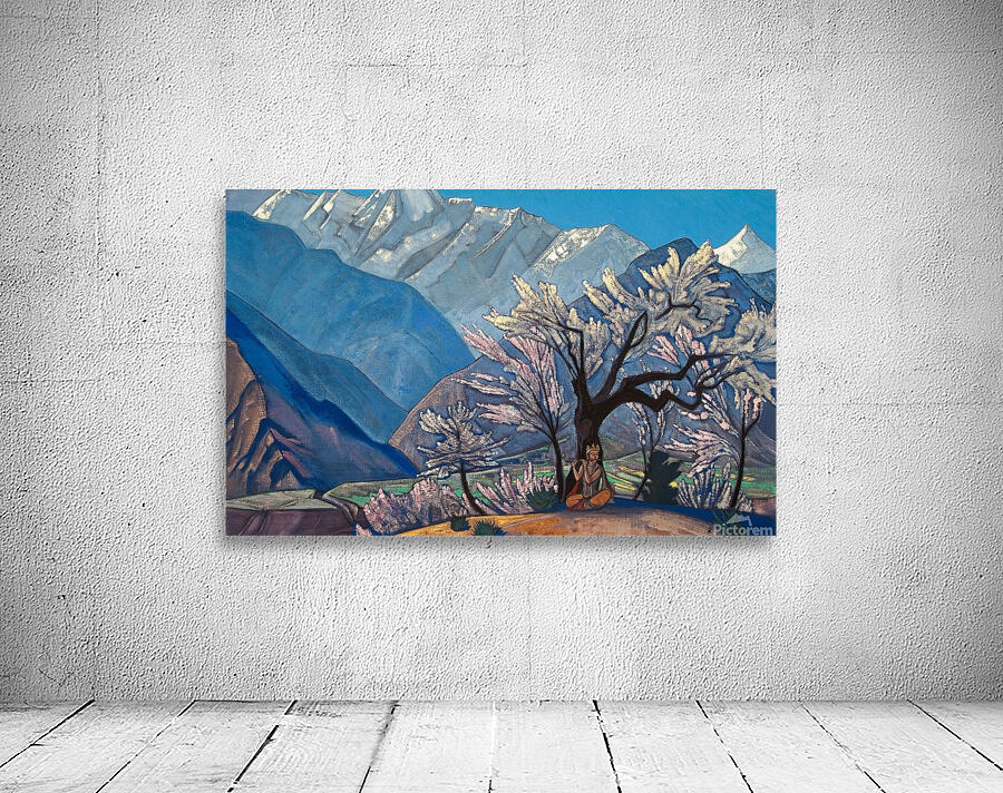 Nicholas Roerich - Krishna Spring in Kulu . 1930 by Wirla Wall Art