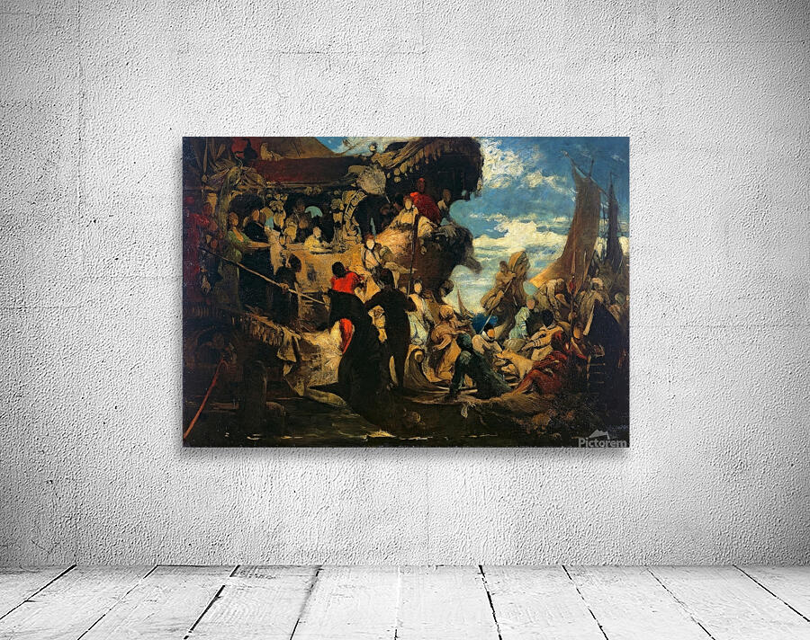 Venedig Huldigt Catarina Cornero [1872] by Hans Makart [1840–1884] by ...