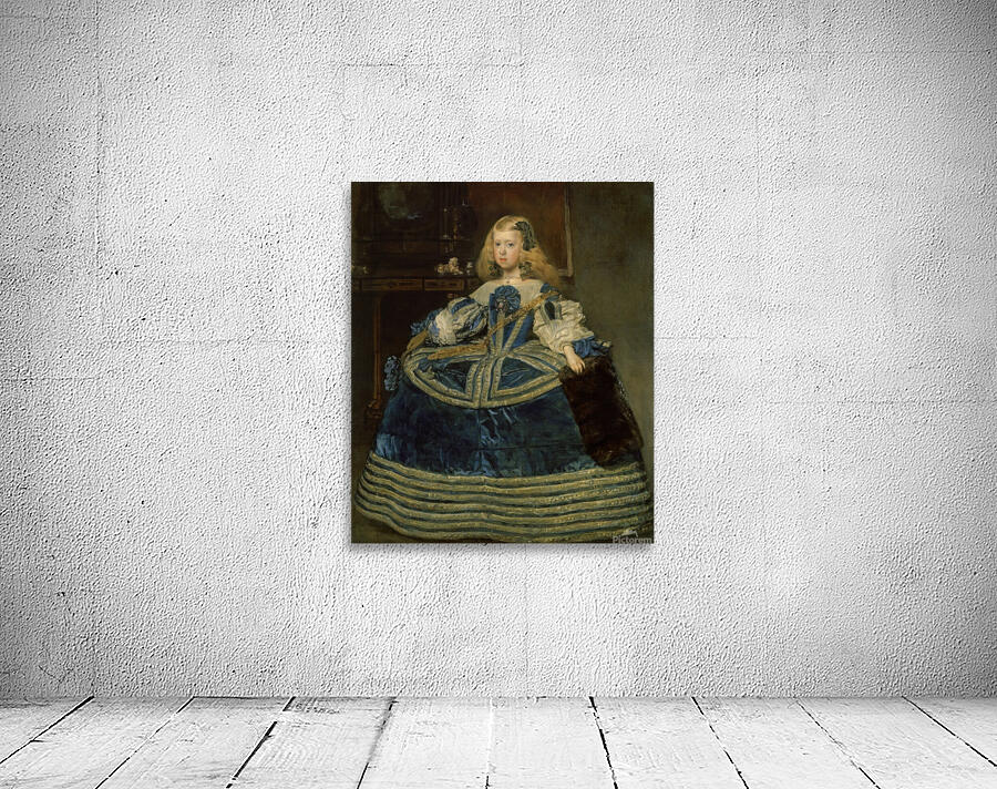 Diego Velazquez - Infanta Margarita Teresa in a Blue Dress by Wirla ...