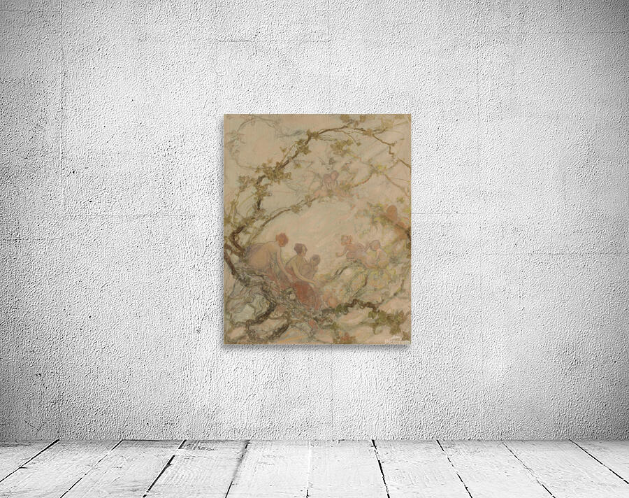 Femmes et enfants dans les branchages [1929] by Georges Picard [1857 ...