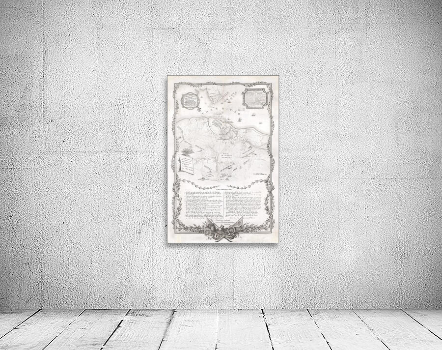 Military Map of the 1781 American Revolutionary War Siege of Yorktown ...