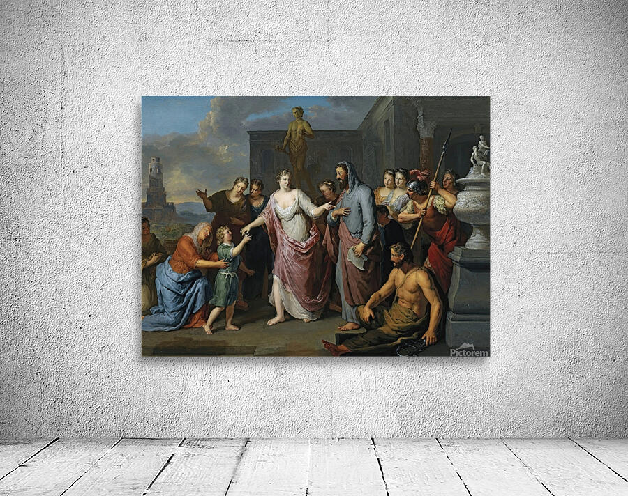 Olympia Presenting The Young Alexander The Great To Aristotle by Gerard ...