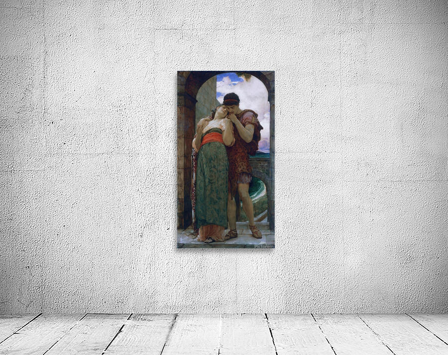 Wedded [1882] by Frederic Leighton [1830–1896] by MyCozyFineArt Wall Art