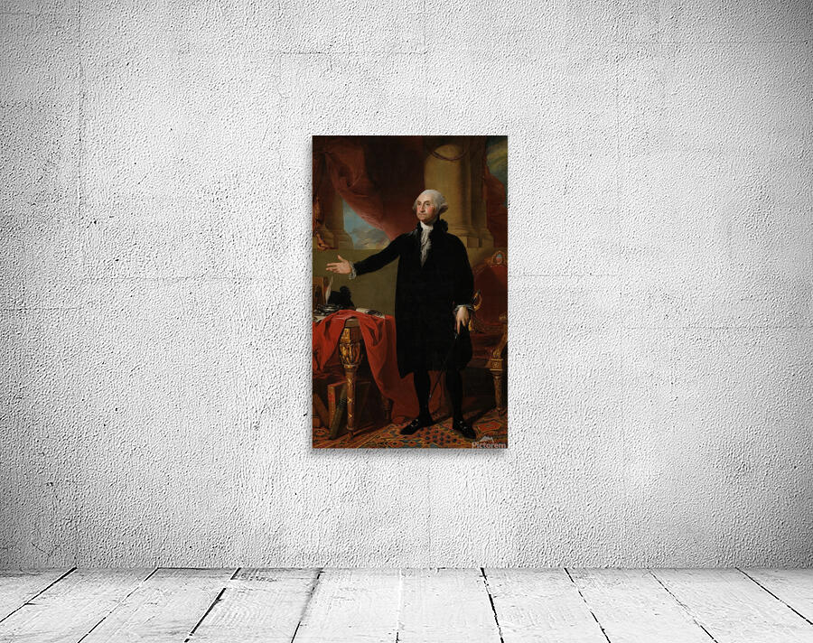 George Washington [1797] by Gilbert Stuart [1755–1828] by MyCozyFineArt ...