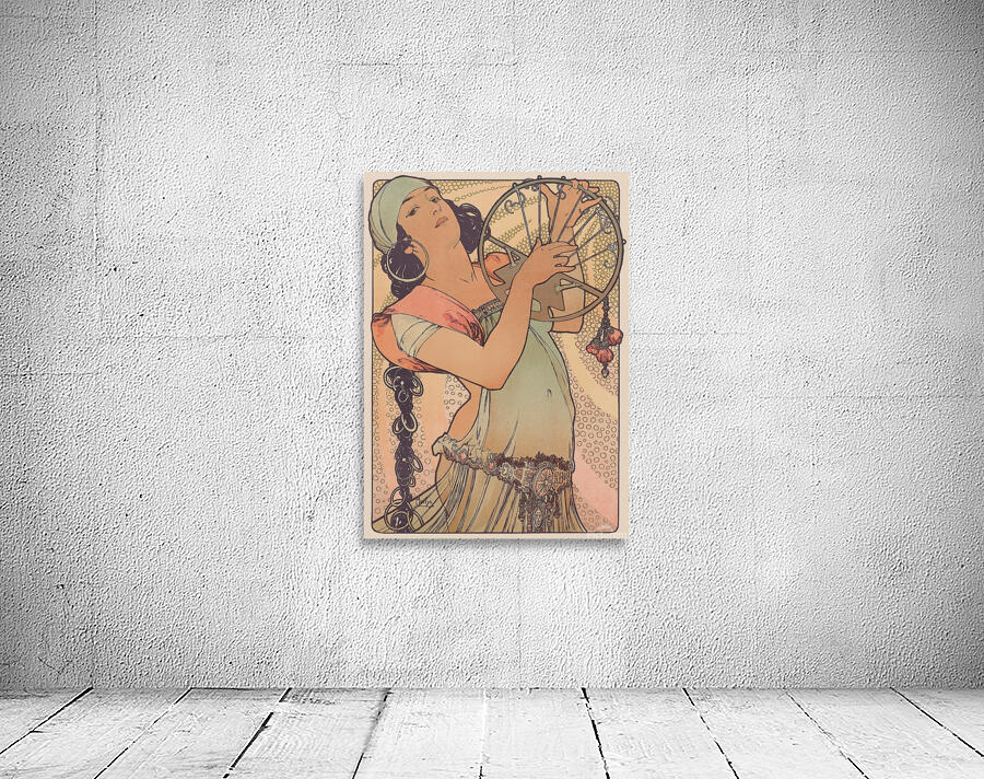 Salomé [ca. 1897] by Alphonse Mucha [1860–1939] by MyCozyFineArt Wall Art
