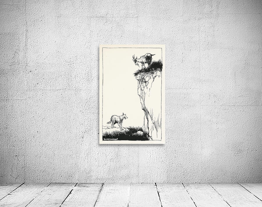 The Wolf and the Goat [1912] by Arthur Rackham [1867–1939] by ...