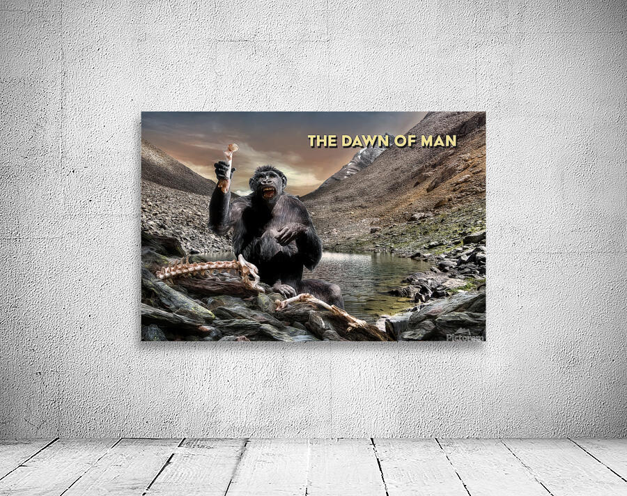 THE DAWN Of MAN by Sergio Cerrato Wall Art