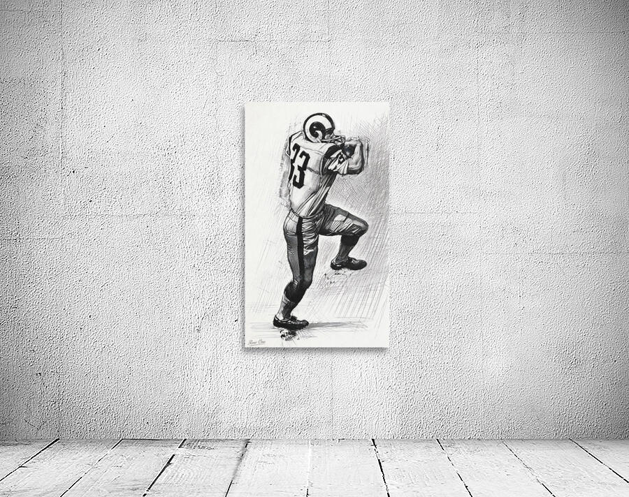 1960s LA Rams Art by Row One Brand Wall Art