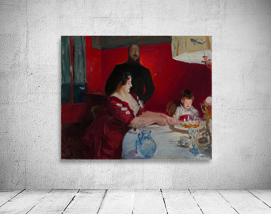 The Birthday Party [1885] by John Singer Sargent [1856–1925] by ...