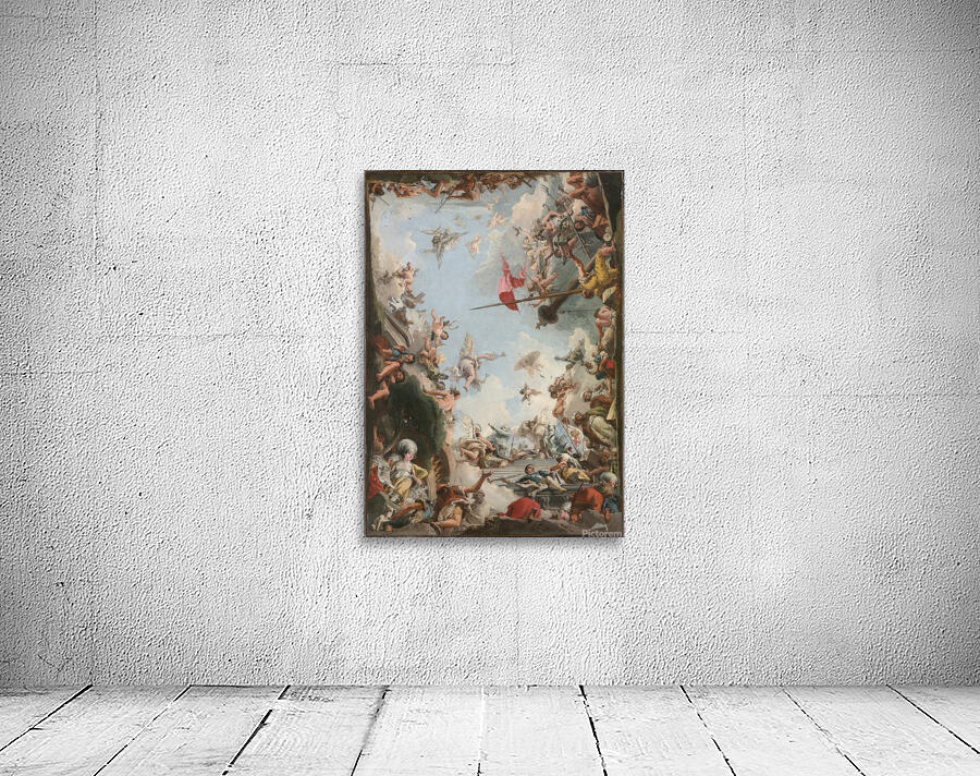 The Glorification of The Giustiniani Family [1783] by Giovanni Domenico ...