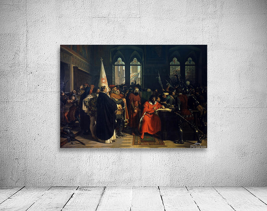 Expulsion Of The Duke Of Athens [1860] by Stefano Ussi [1822–1901] by ...