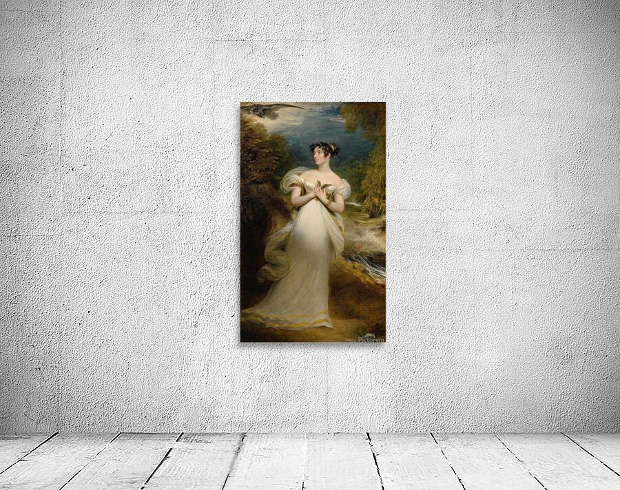 Portrait Of Miss Mary Payne [1820] by Sir William Beechey [1753–1839 ...