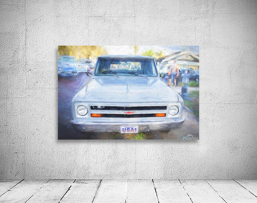 1967 Gray Chevrolet Stepside C10 Stepside Pickup Truck X11 4 by Rich ...