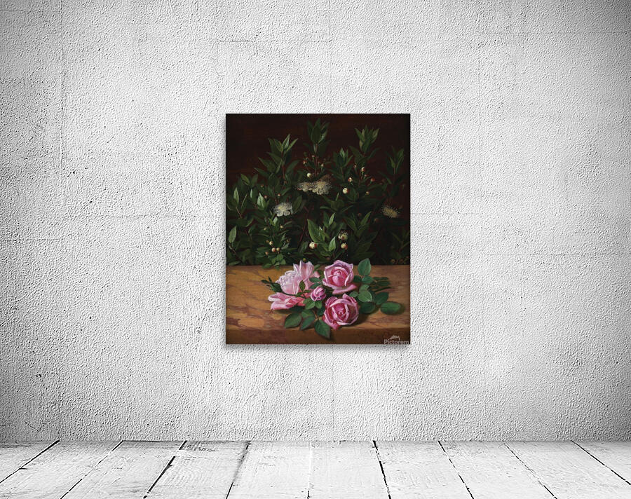 Roses And Myrtles [1876] by Otto Didrik Ottesen [1816–1892] by ...