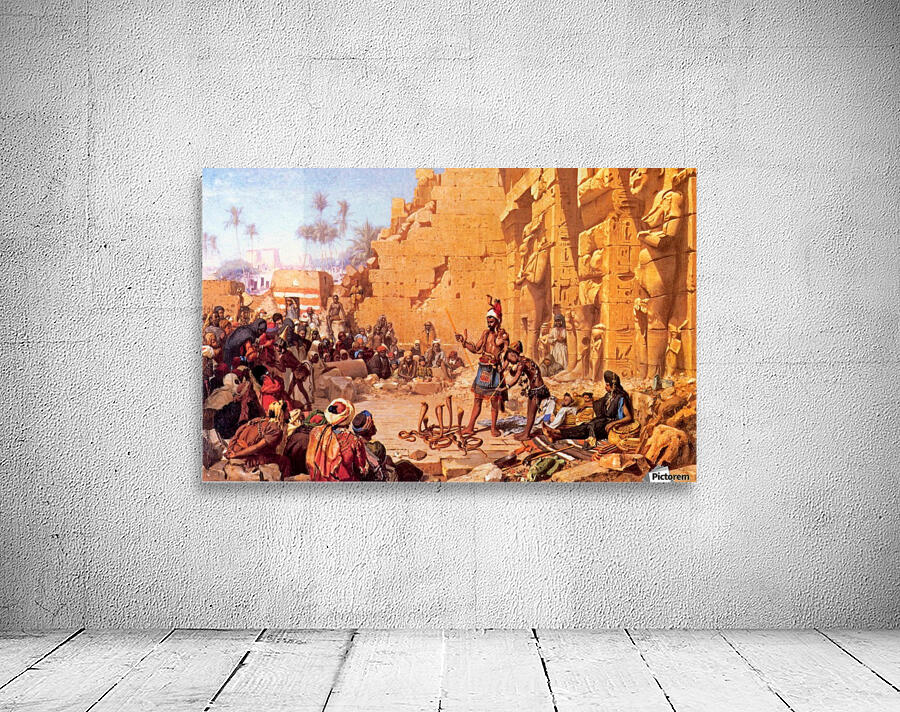 The Snake Charmer by Jean-Leon Gerome Wall Art