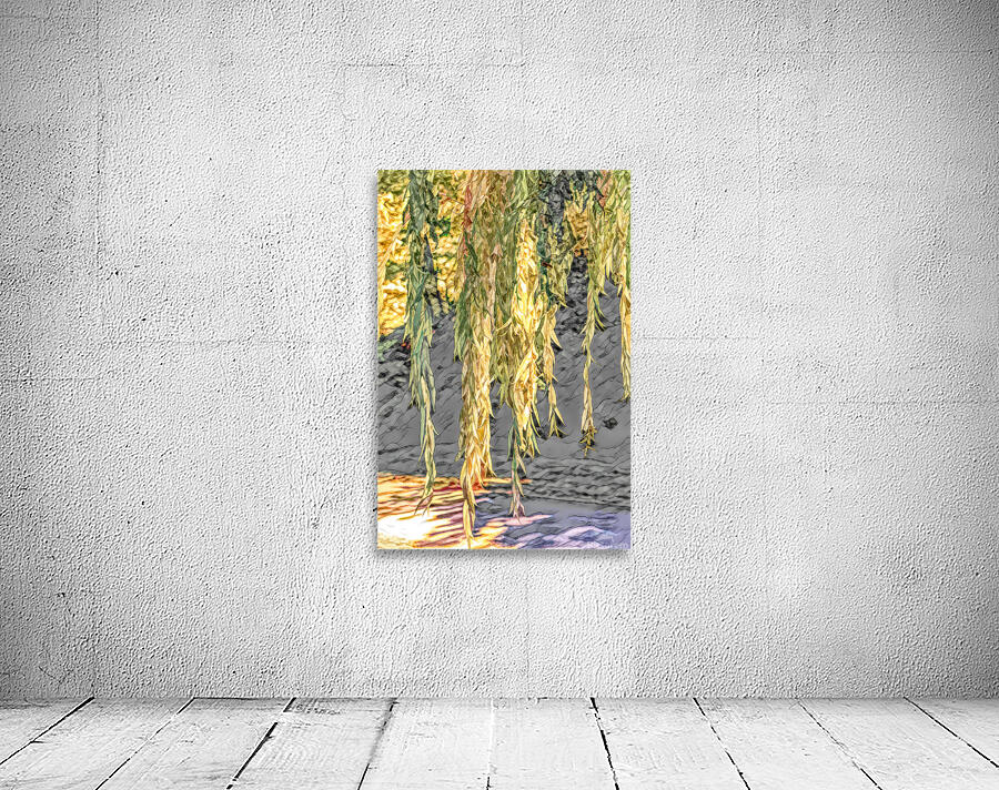 Tall Willow Mourns by KenFoster Photography Wall Art