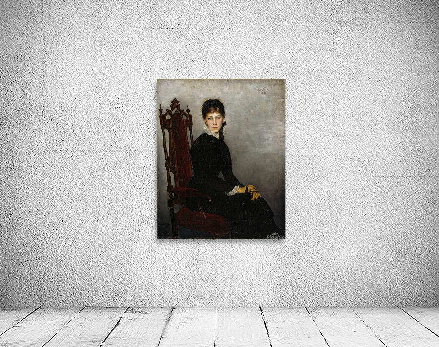 Portrait Of Hilda Wiik [1881] by Maria Wiik [1853–1928] by ...