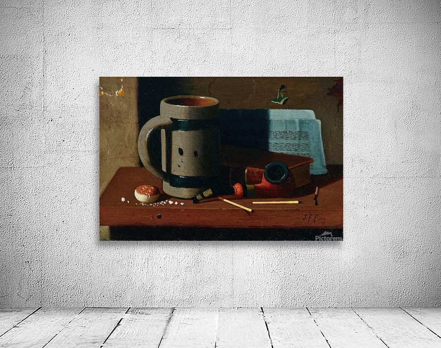 Tankard. Pipe. Matches and Biscuit [1887] by John Frederick Peto [1854 ...