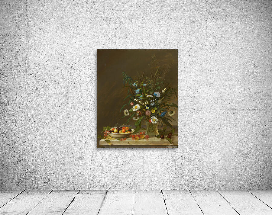 Field Flowers [1855] by George A. Beigel [1820–1897] by MyCozyFineArt ...