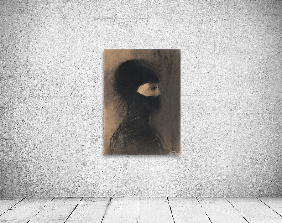 Armor [1891] by Odilon Redon [1840–1916] by MyCozyFineArt Wall Art