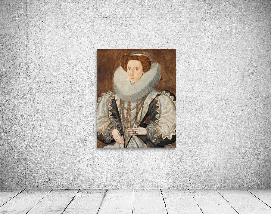 Portrait of a lady [circa 1590] by George Gower [c. 1540–1596] by ...