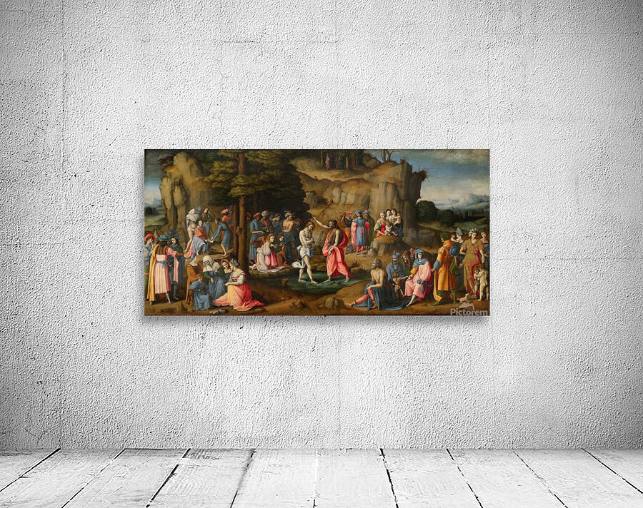 The baptism of christ [1523] by Bacchiacca [1494–1557] by MyCozyFineArt ...