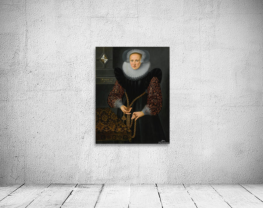 Portrait of Aefge Gijbland [1581–1625] [1598] by Dutch School [16th ...