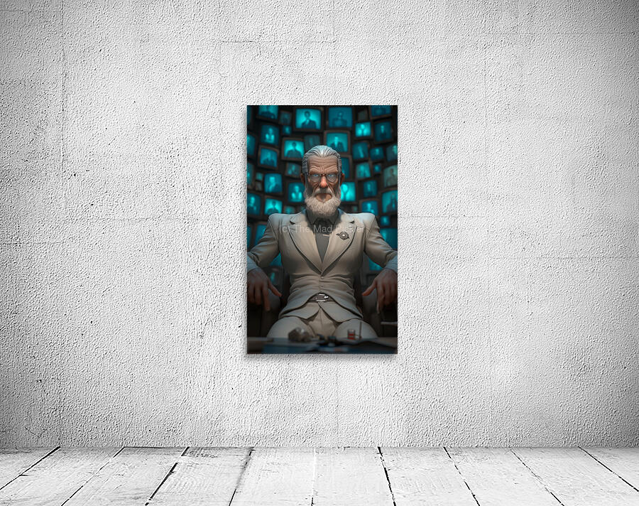The Architect - The Matrix by The Mad Pickler Wall Art