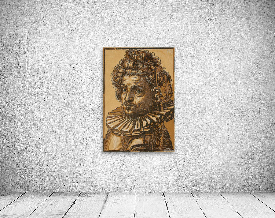 Portrait of Gillis van Breen [circa 1588] by Hendrick Goltzius [1558 ...