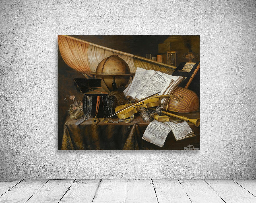 A Vanitas Still Life With Books And Leaflets by Edwaert Collier [1640 ...