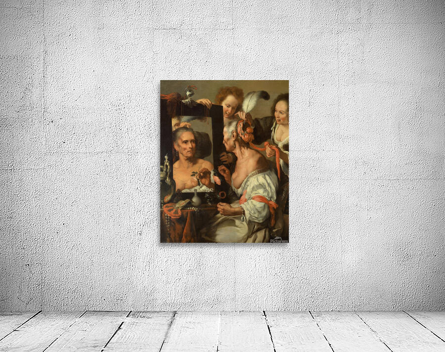 Vanitas [Old Coquette] by Bernardo Strozzi [1581–1644] by MyCozyFineArt ...