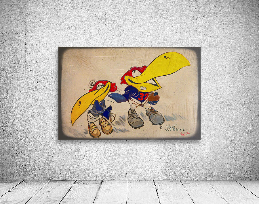 1946 Jayhawk Couple Football Cartoon by Yogi Williams by Row One Brand ...