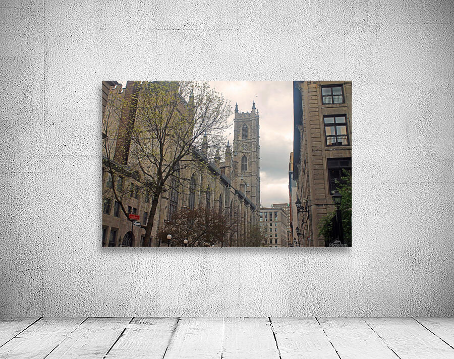 Basilique Notre-Dame de Montreal by Gods Eye Candy Wall Art