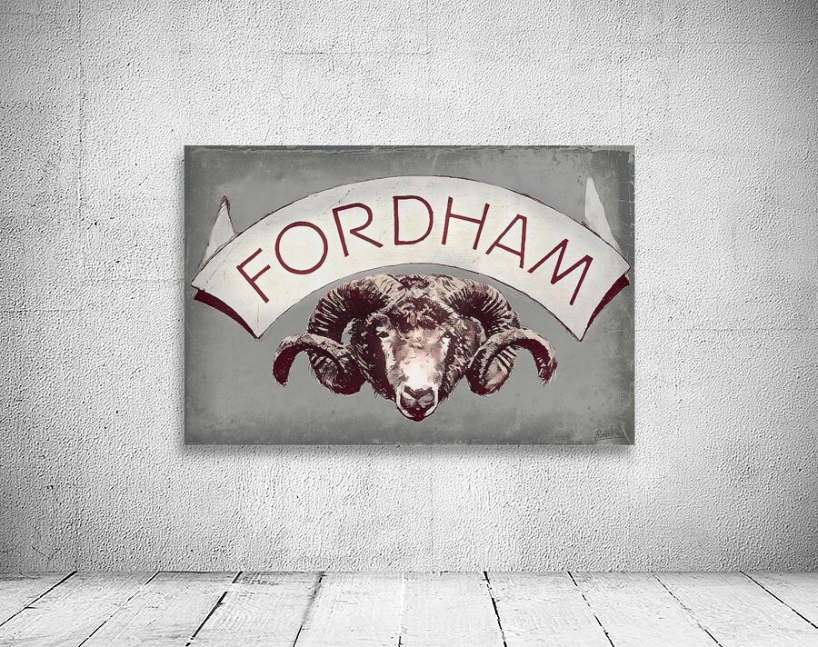 1940s Fordham Ram Art by Row One Brand Wall Art