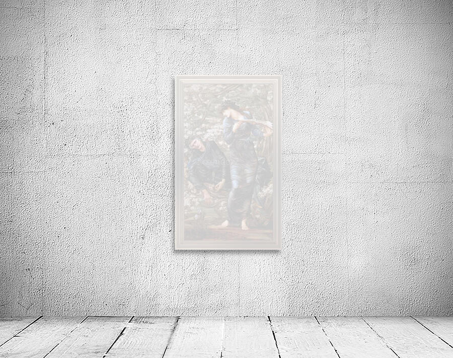 The Beguiling of Merlin by Edward Burne-Jones by xzendor7 Wall Art