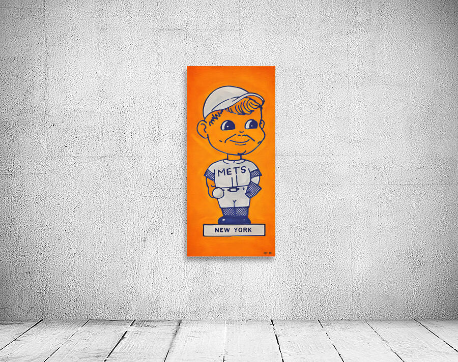 1960s New York Mets Cartoon Art by Row One Brand Wall Art