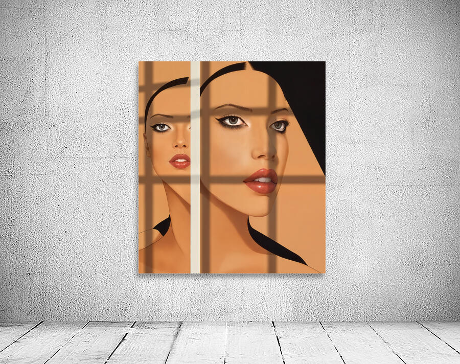 Grid Like Pattern by Aniima Illussiya Wall Art