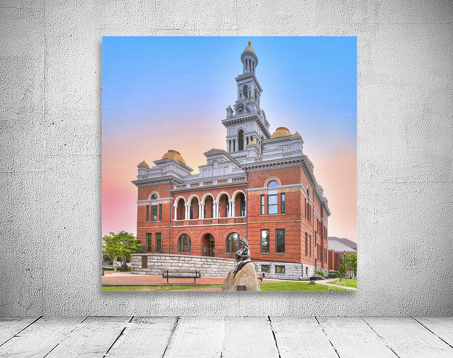 Dolly Parton Statue Great Smoky Mountains TN by Shelia Hunt Photography Wall Art