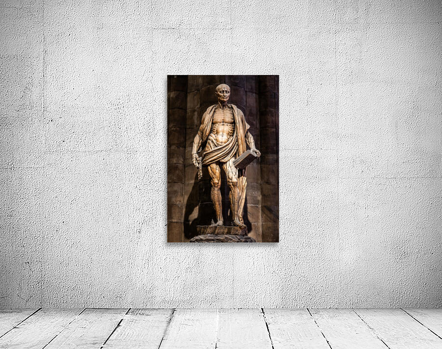 Statue of Saint Bartholomew flayed San Bartolomeo Scorticato by Paolo ...