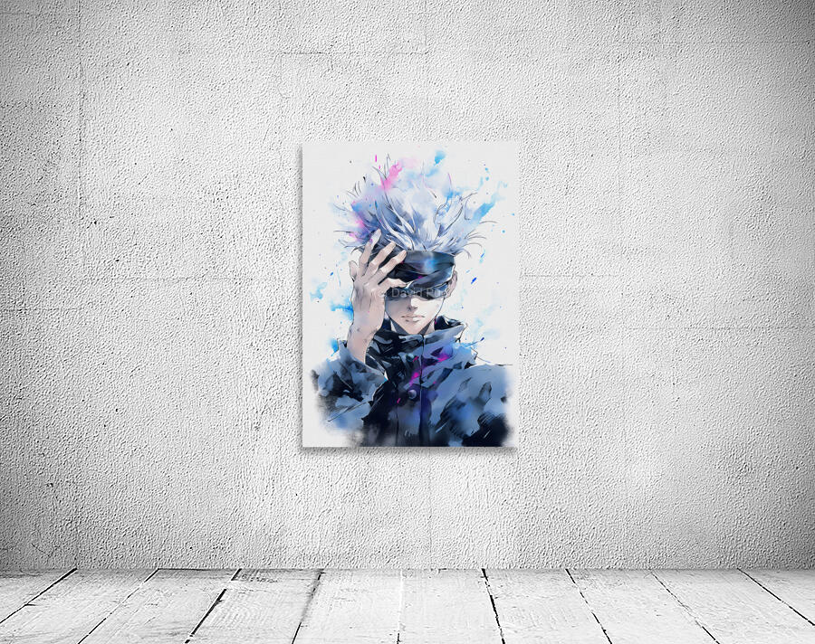 Gojo Satoru Jujutsu kaisen by David Pup Wall Art