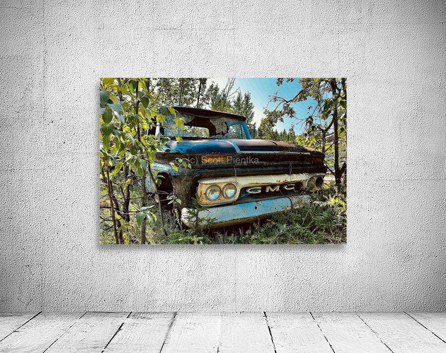 GMC Pickup by Scott Pientka Wall Art