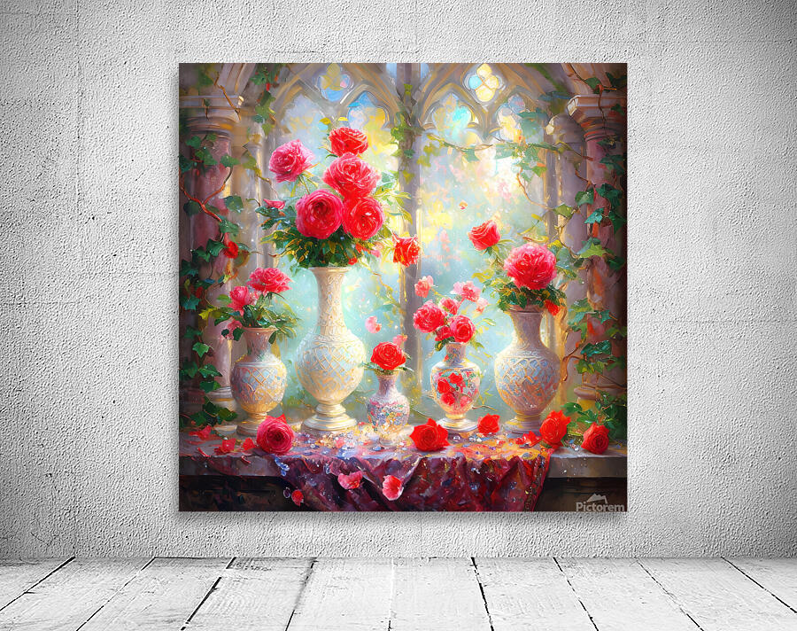 Roses By The Window II by Elliarna Wall Art