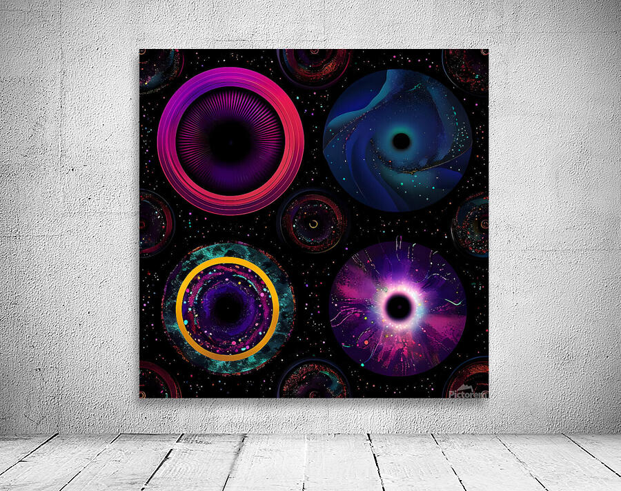 Discs by Elliarna Wall Art