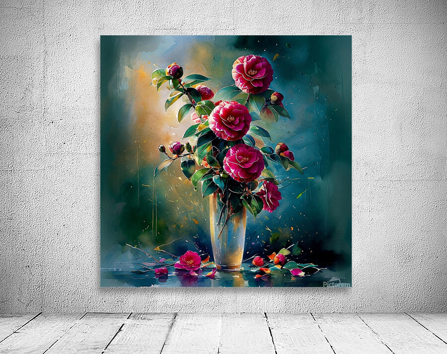 Camellia 1 by Elliarna Wall Art
