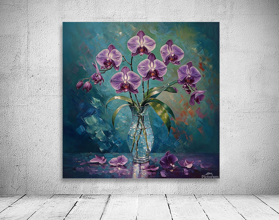 Orchids 1 by Elliarna Wall Art
