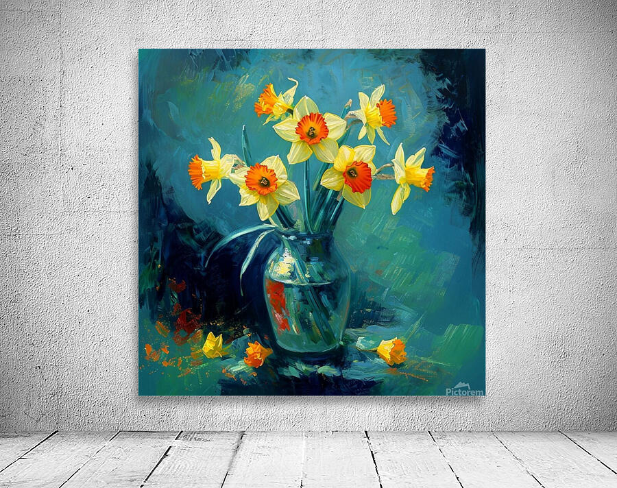 Daffodils 1 by Elliarna Wall Art