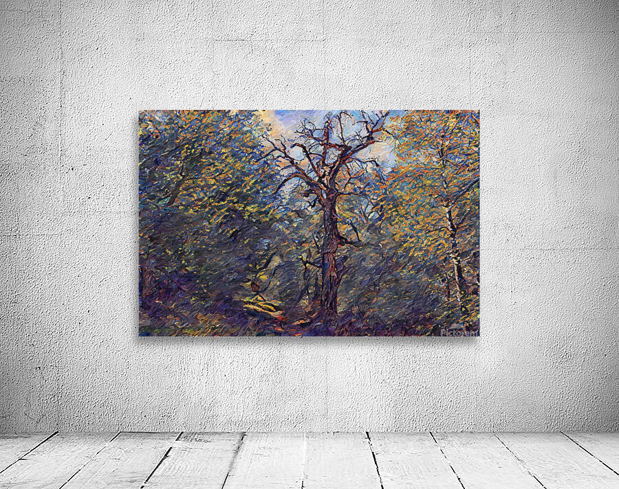 Standing Tree by W J Brown Wall Art