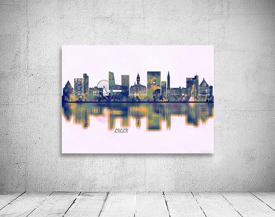 Lille Skyline by Towseef Dar Wall Art