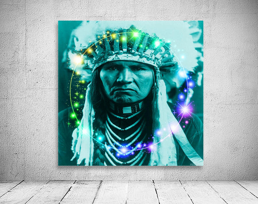 Native American Magical Chief by Matthew Lacey Wall Art